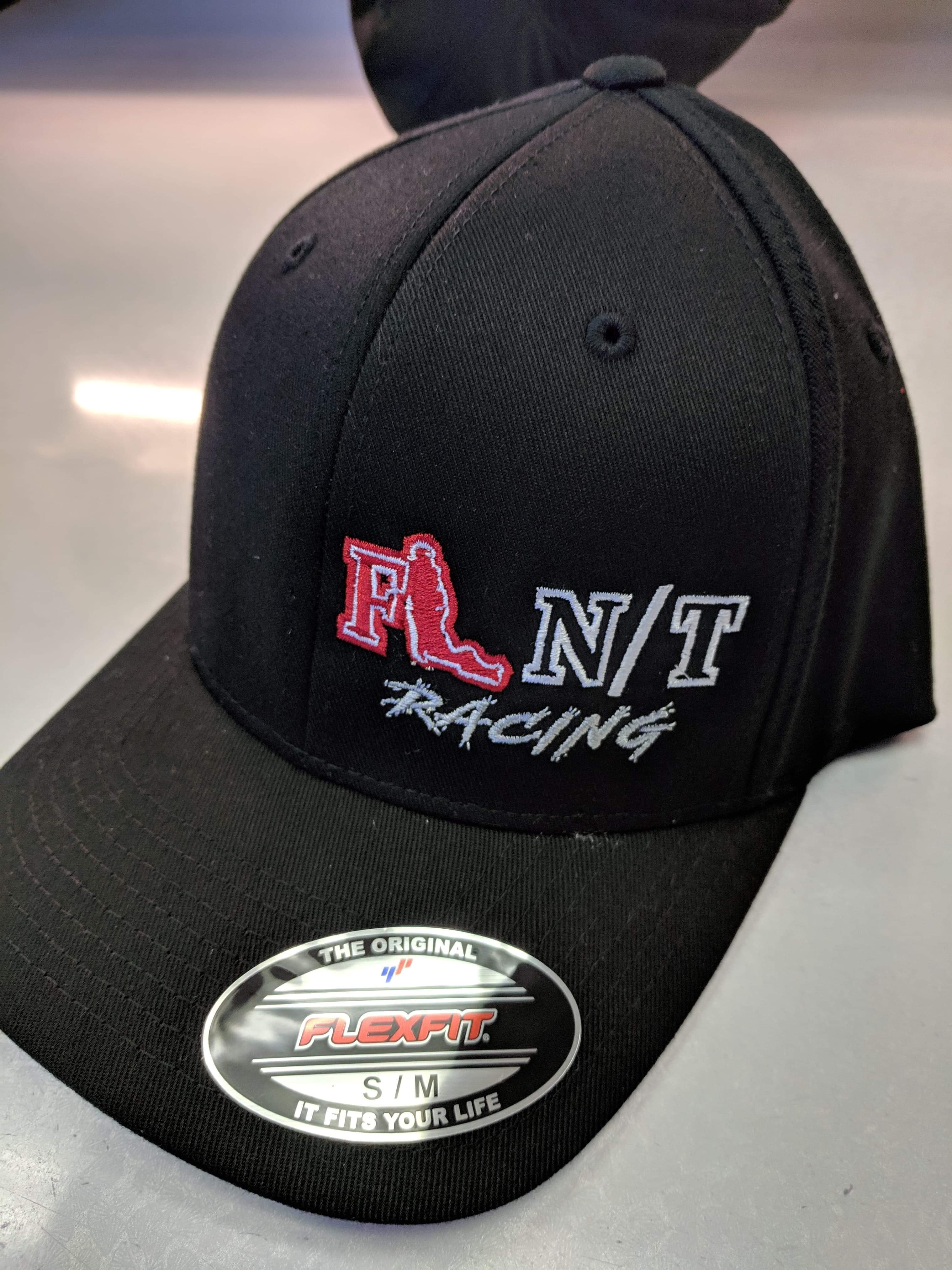 FL NT Racing Black Flexfit Curved Bill Hat – Florida HU Racing